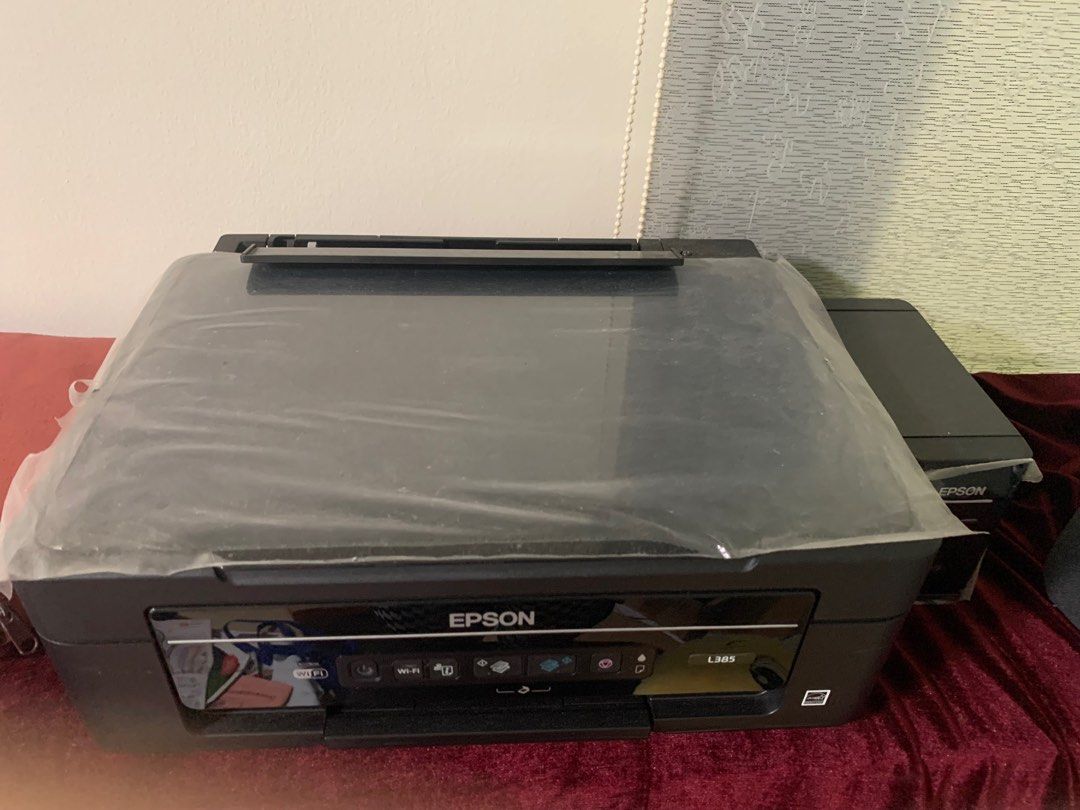 Epson L385 Wifi all-in one ink tank Printer, Computers & Tech, Printers ...