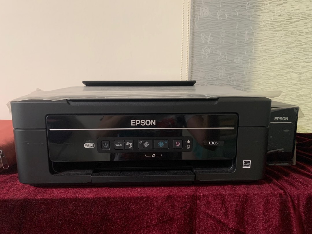 Epson L385 Wifi all-in one ink tank Printer, Computers & Tech, Printers ...