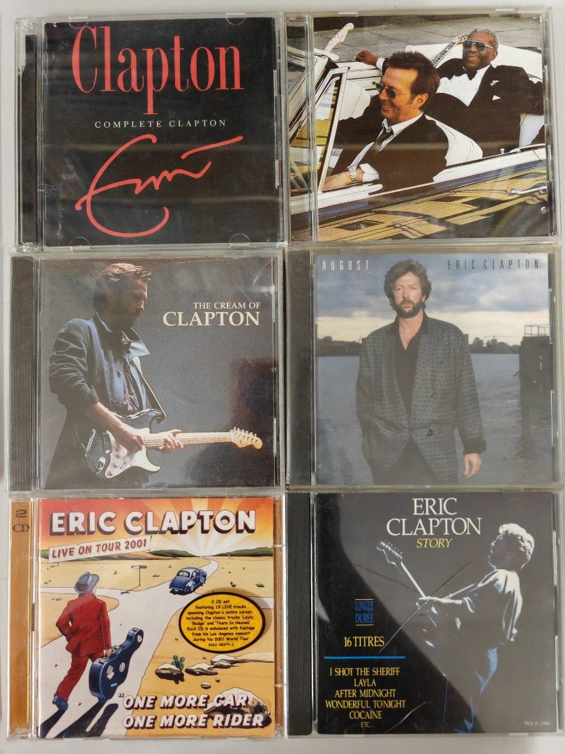 Eric Clapton, Hobbies & Toys, Music & Media, CDs & DVDs on Carousell