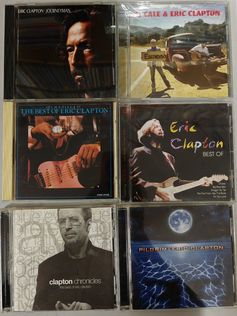 Eric Clapton, Hobbies & Toys, Music & Media, CDs & DVDs on Carousell