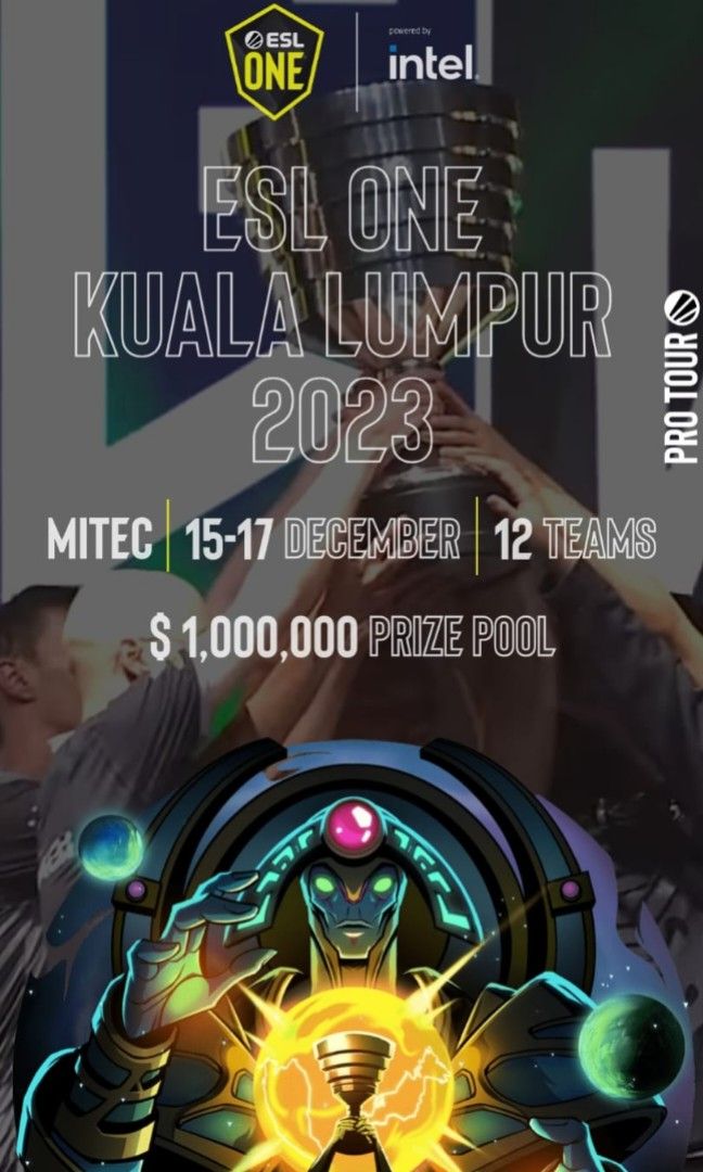 ESL one Kuala Lumpur 2023, DOTA, Tickets & Vouchers, Event Tickets on Carousell