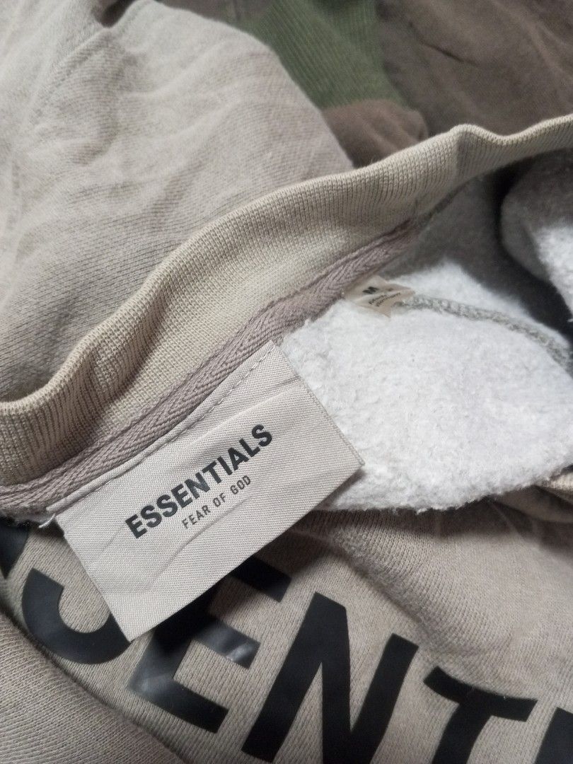 Essentials olive green, Men's Fashion, Coats, Jackets and Outerwear on ...