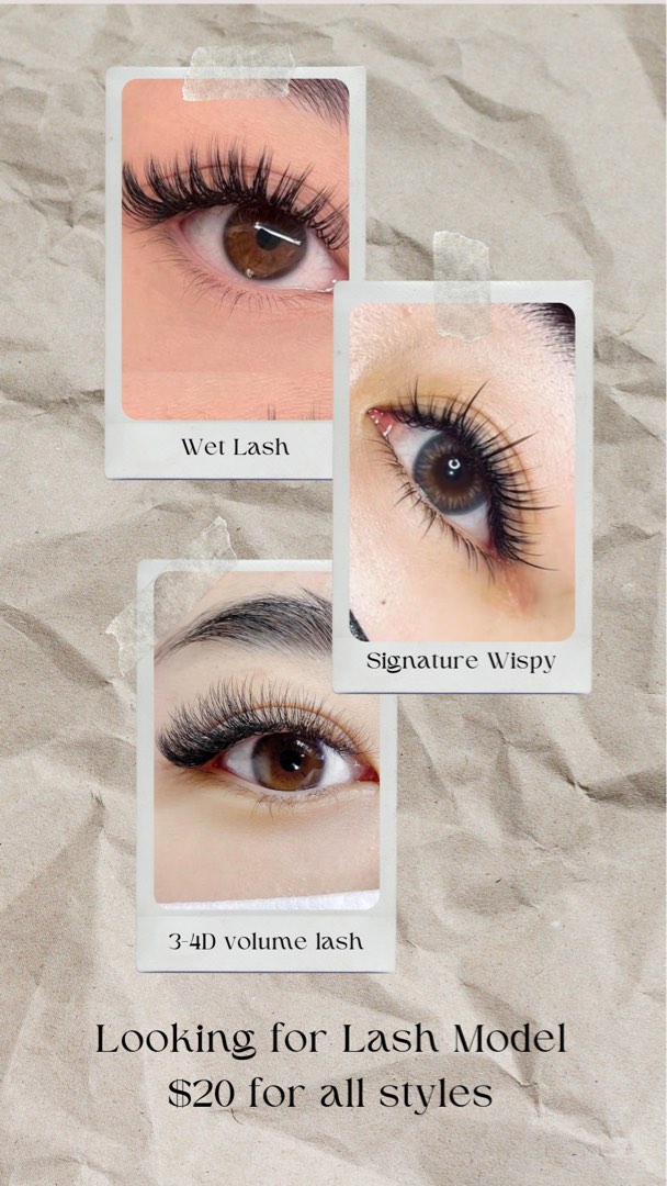 Eyelash Extensions Model, Beauty & Personal Care, Face, Makeup on Carousell