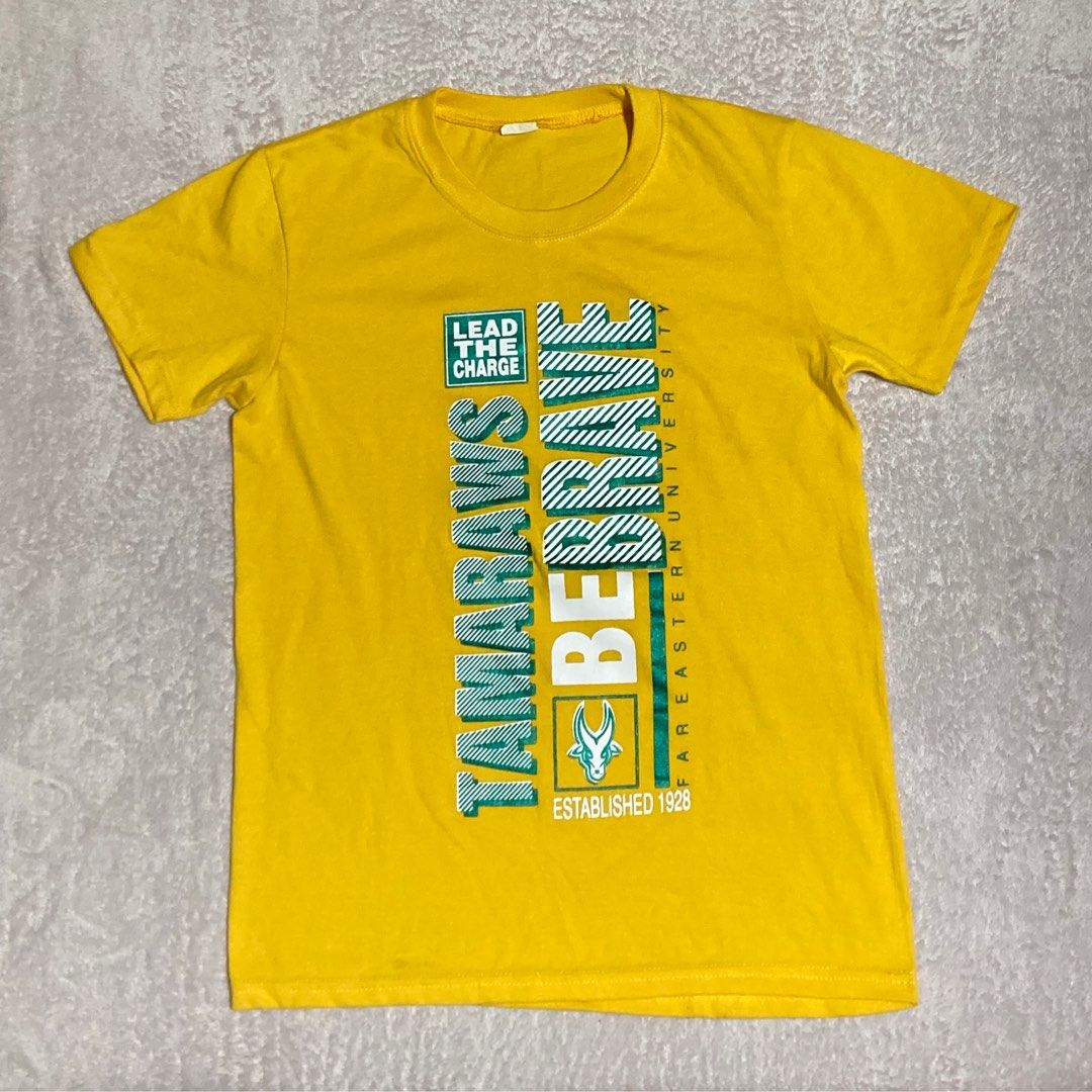 FEU Tamaraws Be Brave Shirt (Yellow), Women's Fashion, Tops, Shirts on ...