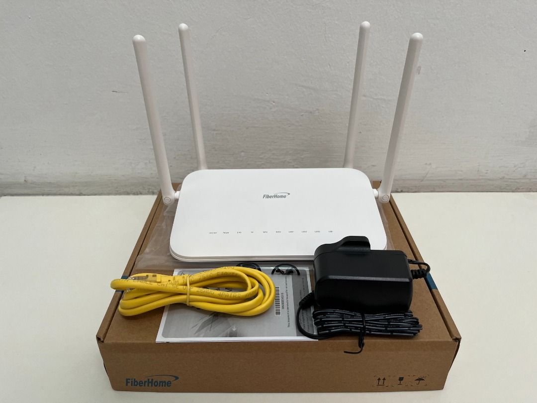 Fiberhome Unifi WiFi 6 AX1800 Wireless Router SR1041Y, Computers & Tech ...