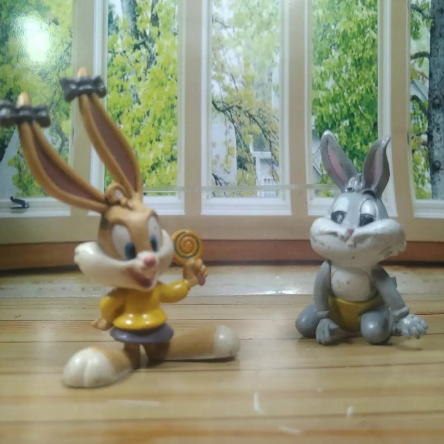 Figure looney tunes tiny toons bugs bunny dan babs bunny cocoklogi ...