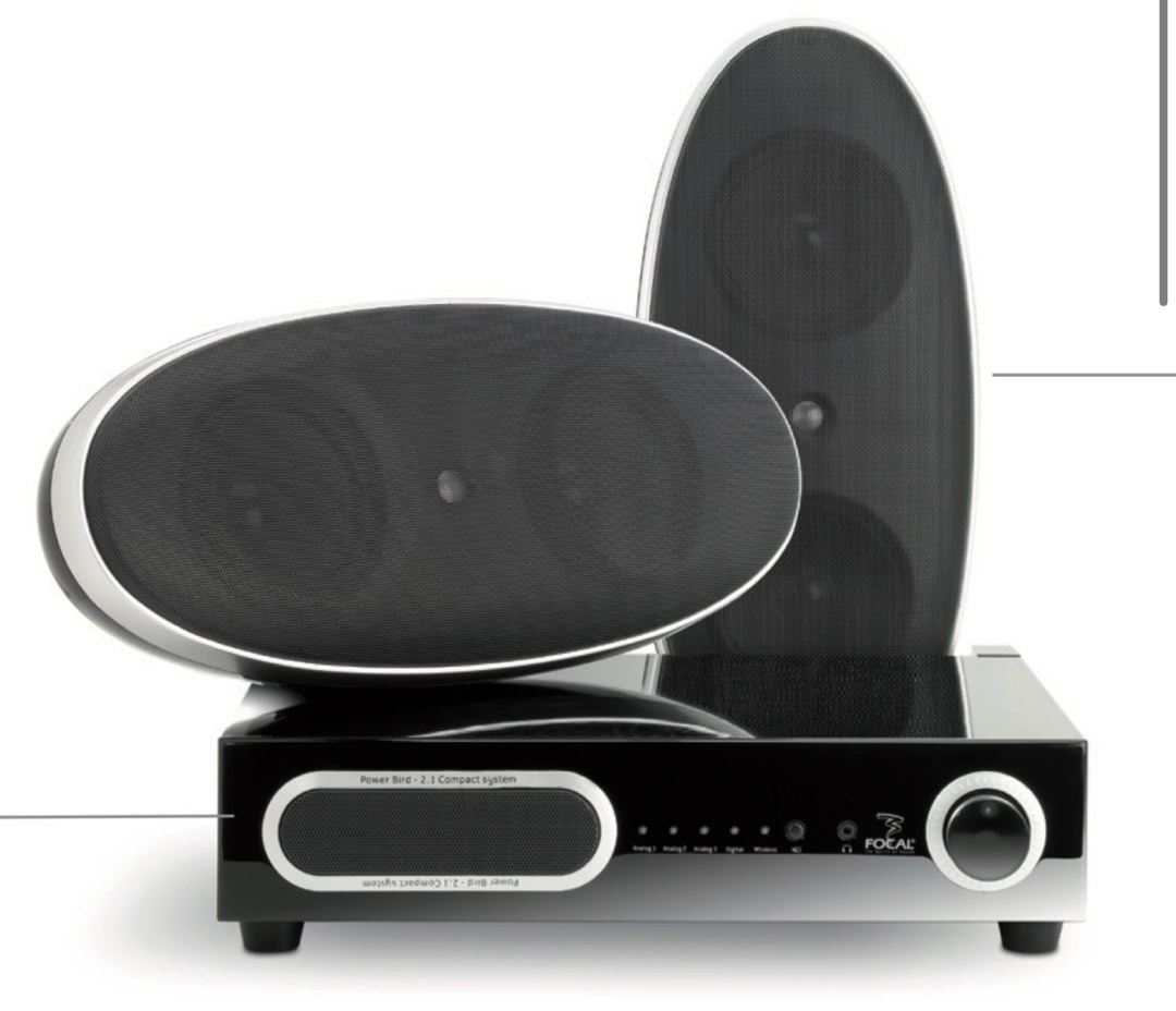 Focal Super Bird speakers + 2 in 1 amplifier and woofer, Audio ...
