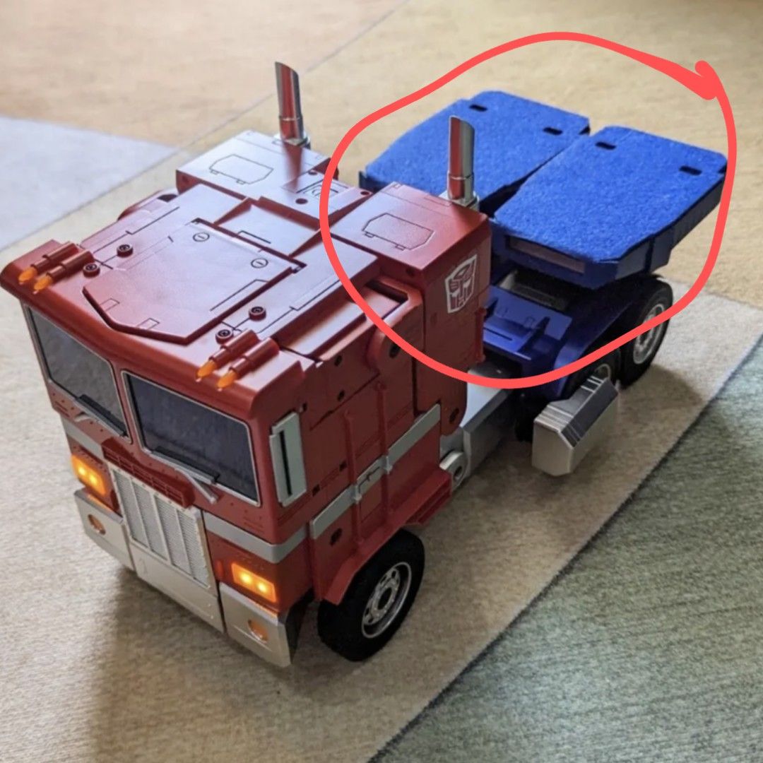 Foot and Knuckle Pads for Robosen Optimus Prime Classic, Hobbies & Toys ...