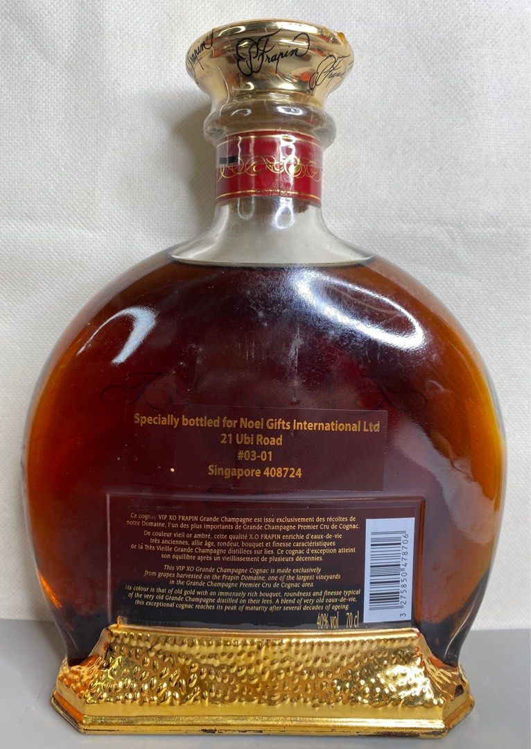 Frapin VIP XO Brandy 70ML, Food & Drinks, Beverages on Carousell