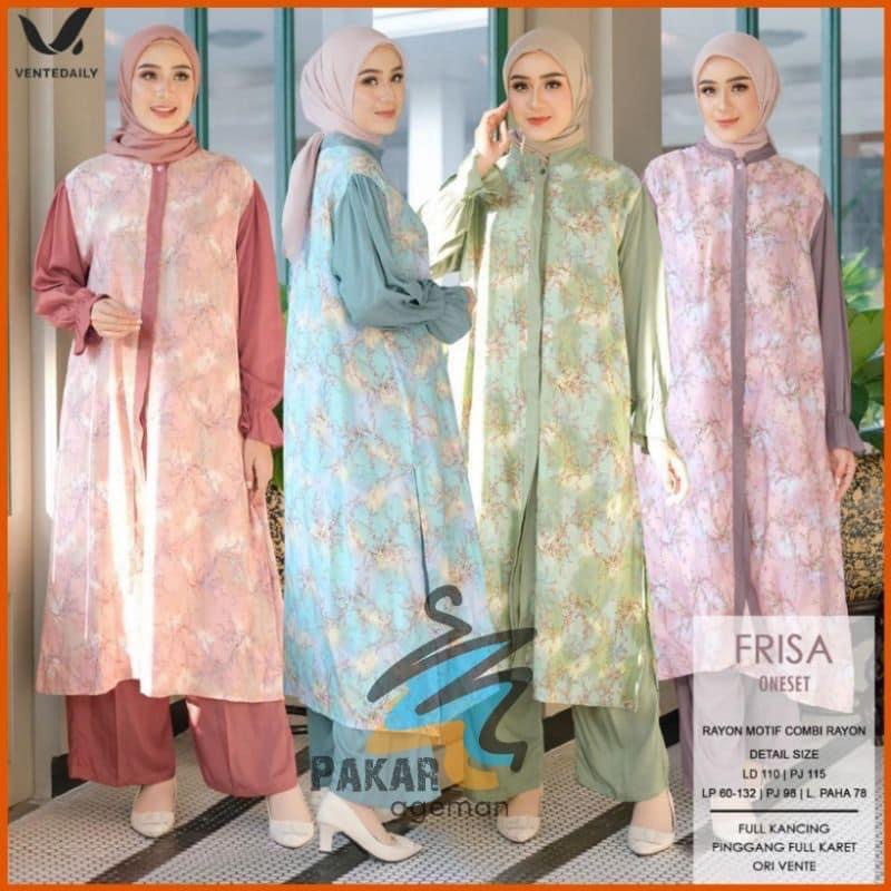 Frisa oneset, Women's Fashion, Muslimah Fashion, Baju Kurung & sets on ...