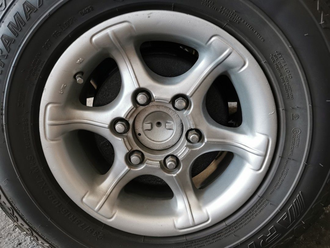 Frontier mags only, no tires, Car Parts & Accessories, Mags and Tires ...