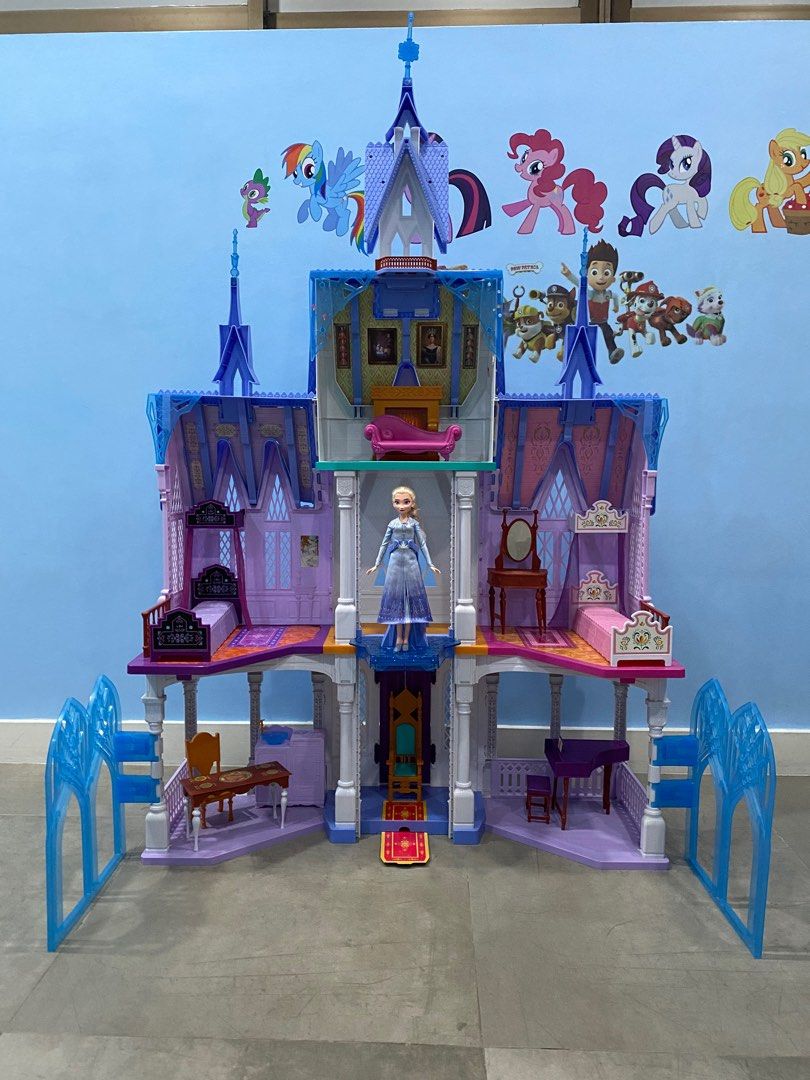 frozen-2-castle-dollhouse-playhouse-hobbies-toys-toys-games-on