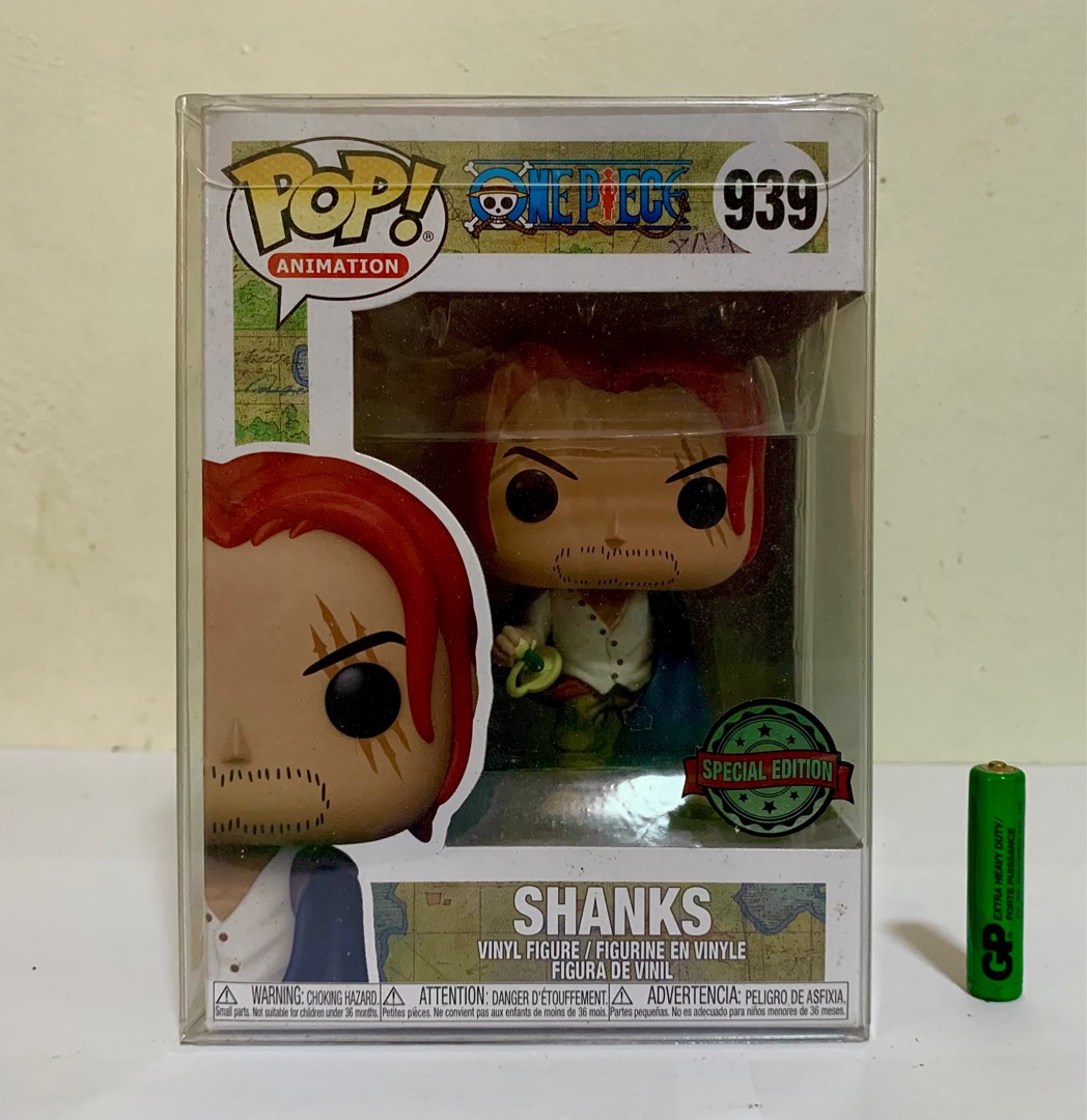 Funko Pop One Piece - Shanks, Hobbies & Toys, Toys & Games on Carousell