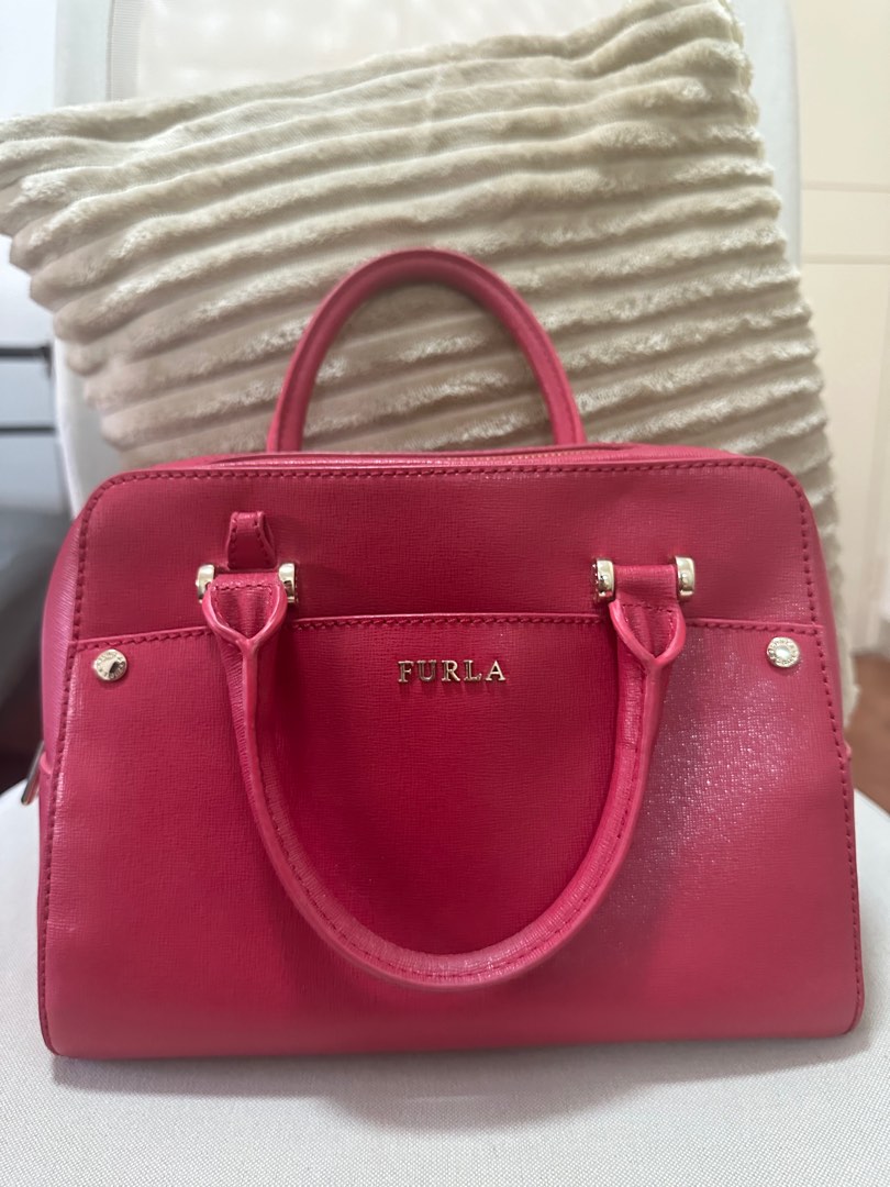 Authentic Furla Hand bag, Luxury, Bags & Wallets on Carousell