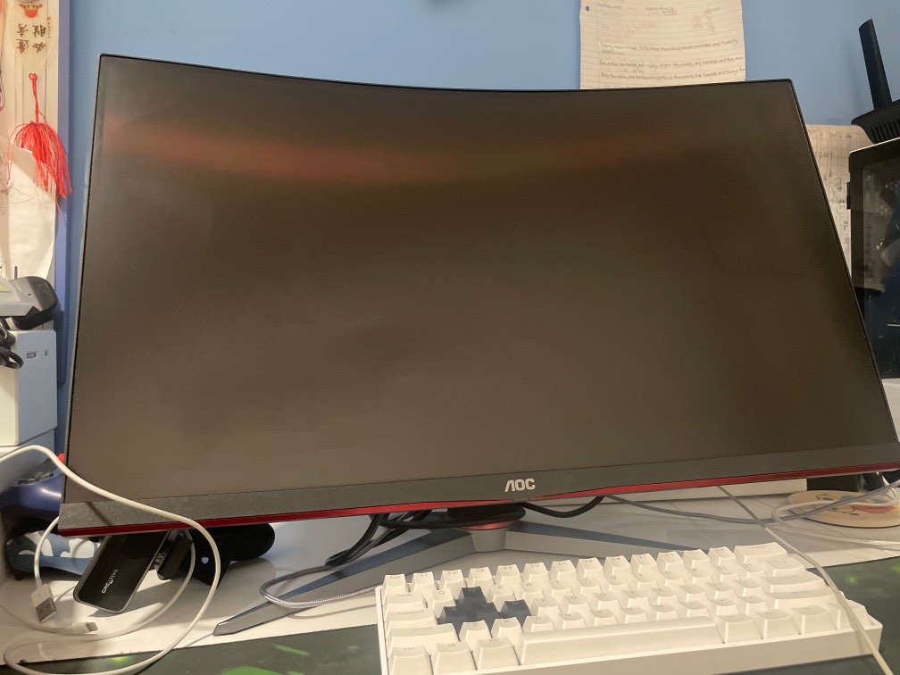 G line 2nd Gen Aoc gaming monitor, Computers & Tech, Parts ...