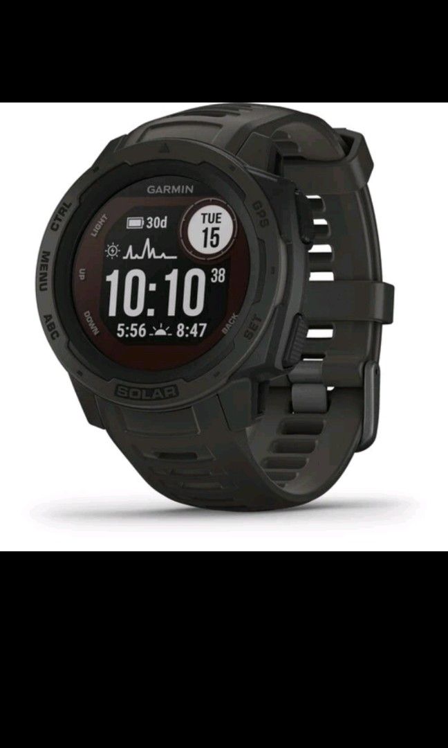 Garmin Instinct Solar watch, Men's Fashion, Watches & Accessories ...