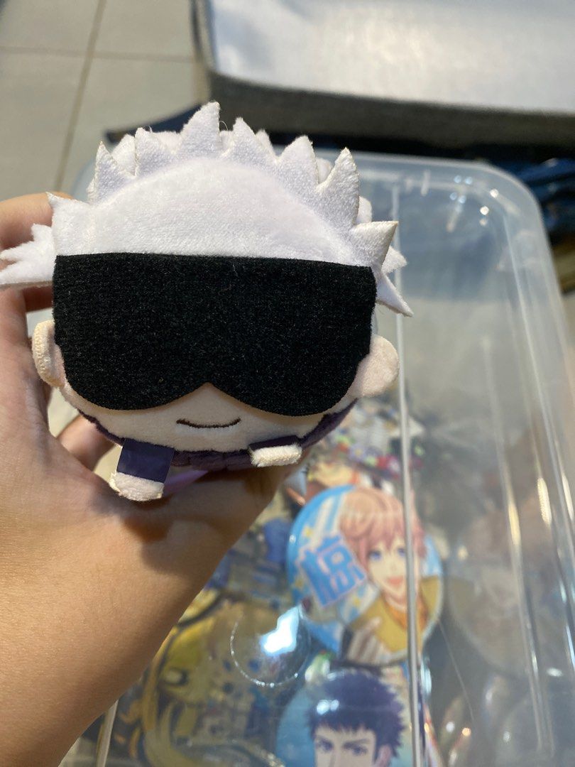 Gojo mochi plushie, Hobbies & Toys, Memorabilia & Collectibles, Fan ...