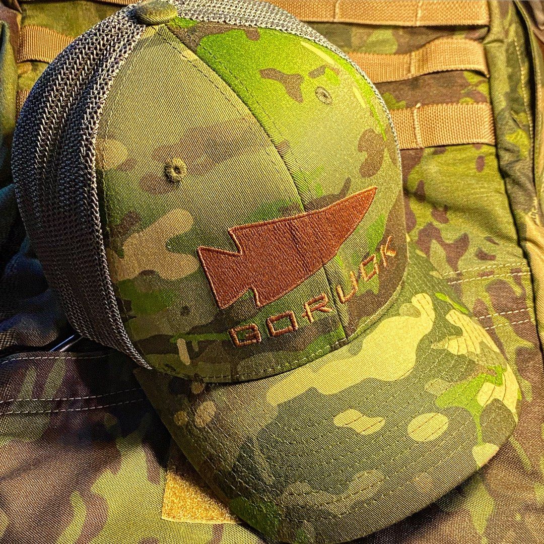 GORUCK Trucker Cap (Flexfit) - Tropic Multicam, Men's Fashion, Watches & Accessories, Caps ...