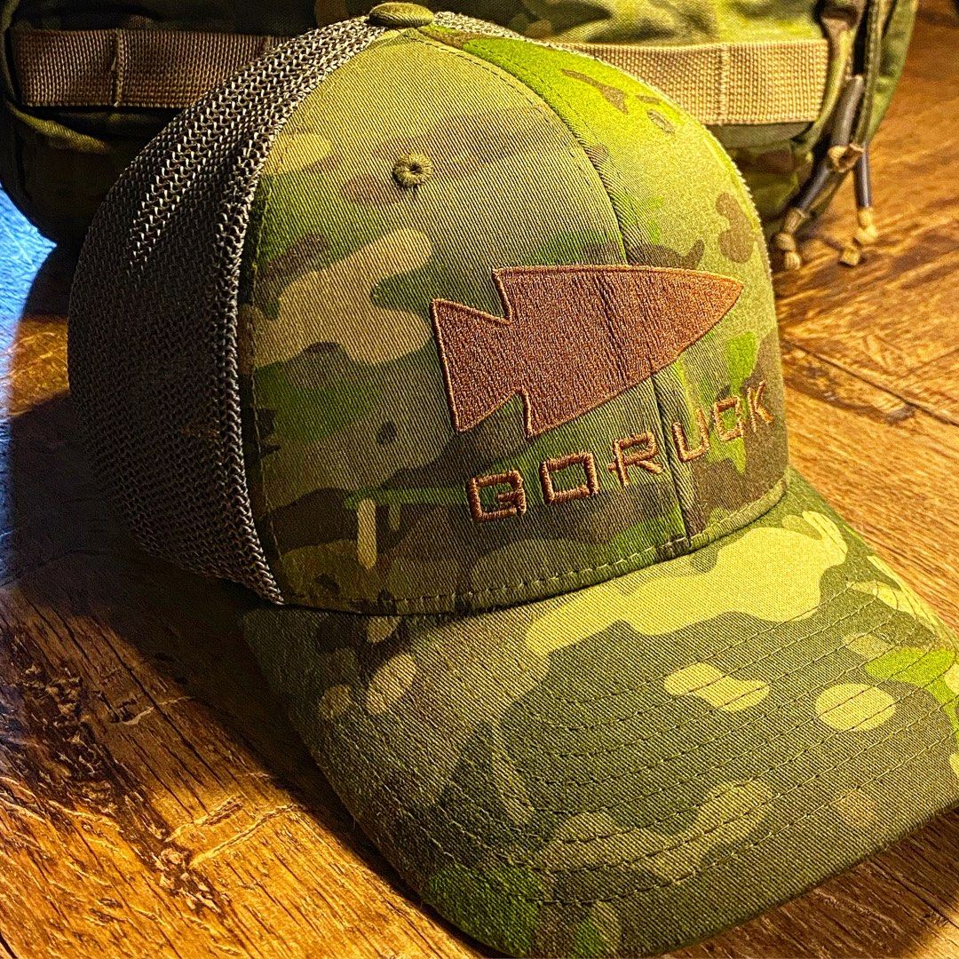 GORUCK Trucker Cap (Flexfit) - Tropic Multicam, Men's Fashion, Watches & Accessories, Caps ...