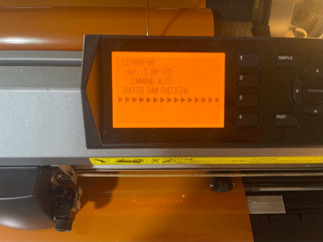 Graphtec Vinyl Cutter CE6000-60, Hobbies & Toys, Stationery & Craft ...