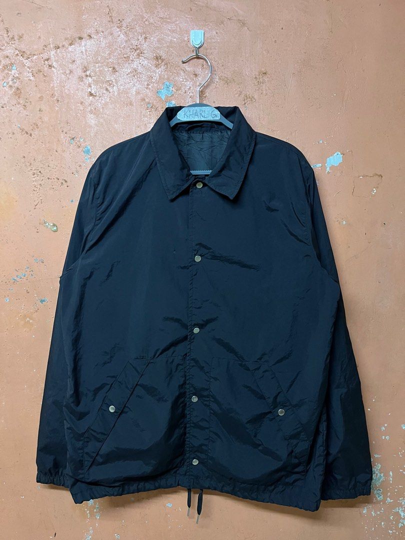 GU Black Coach Jacket, Men's Fashion, Coats, Jackets and Outerwear on ...