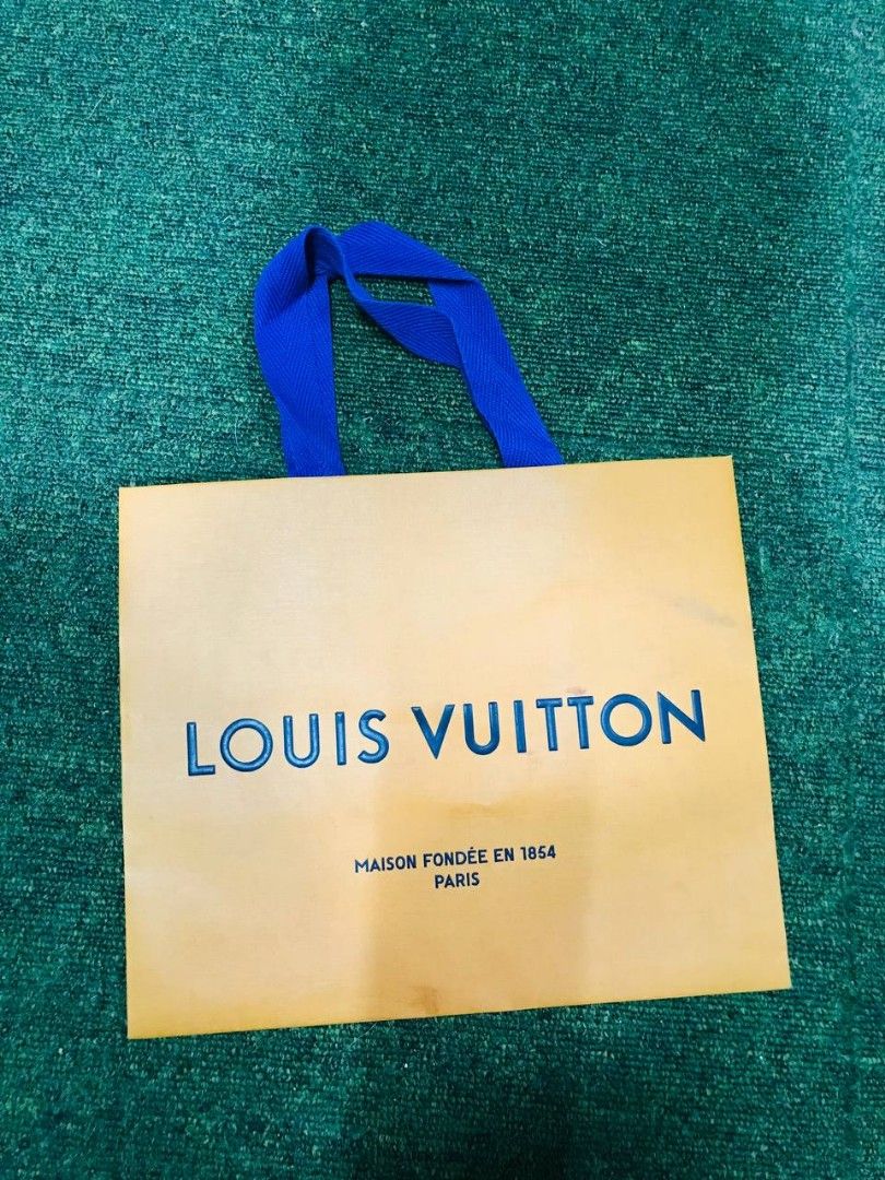 GUCCI AND LV PAPER BAG, Women's Fashion, Bags & Wallets, Wallets & Card ...