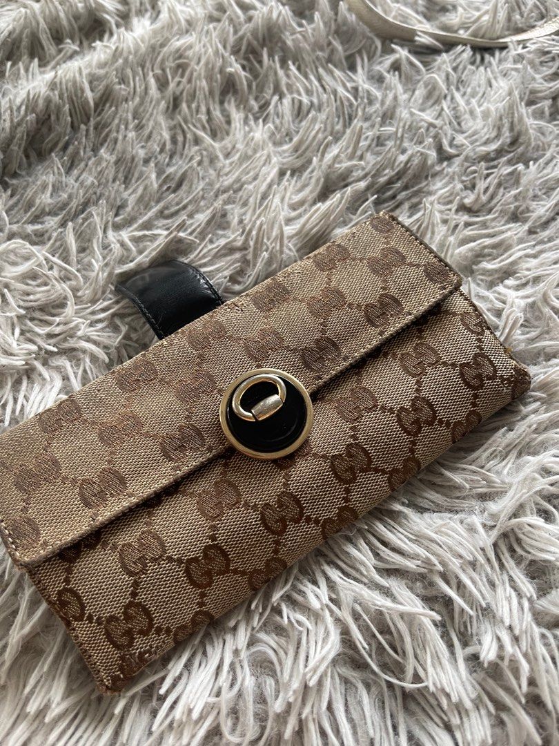 Gucci long wallet authentic, Women's Fashion, Bags & Wallets, Wallets ...