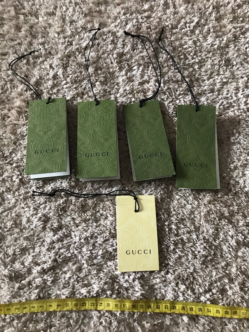 GUCCI tag price tag authentic card new satuan harga ya stoknterbatas ...