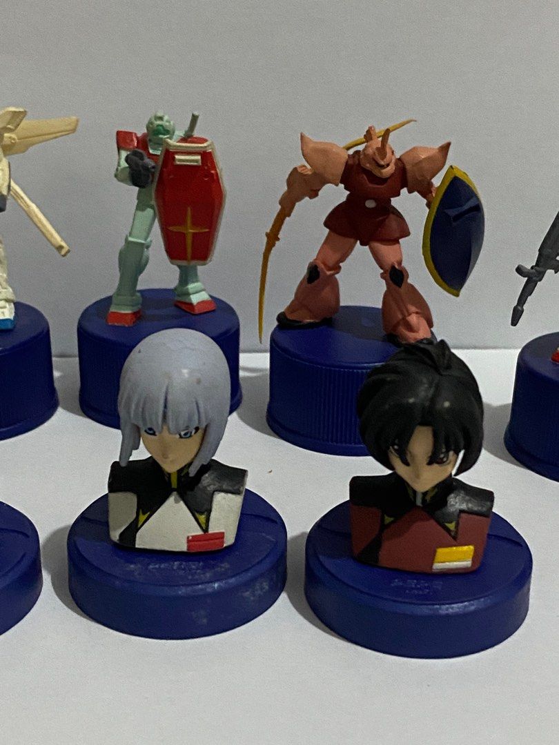 Gundam Seed Mini Figure Set, Hobbies & Toys, Toys & Games on Carousell