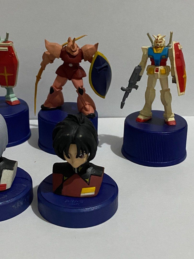 Gundam Seed Mini Figure Set, Hobbies & Toys, Toys & Games on Carousell