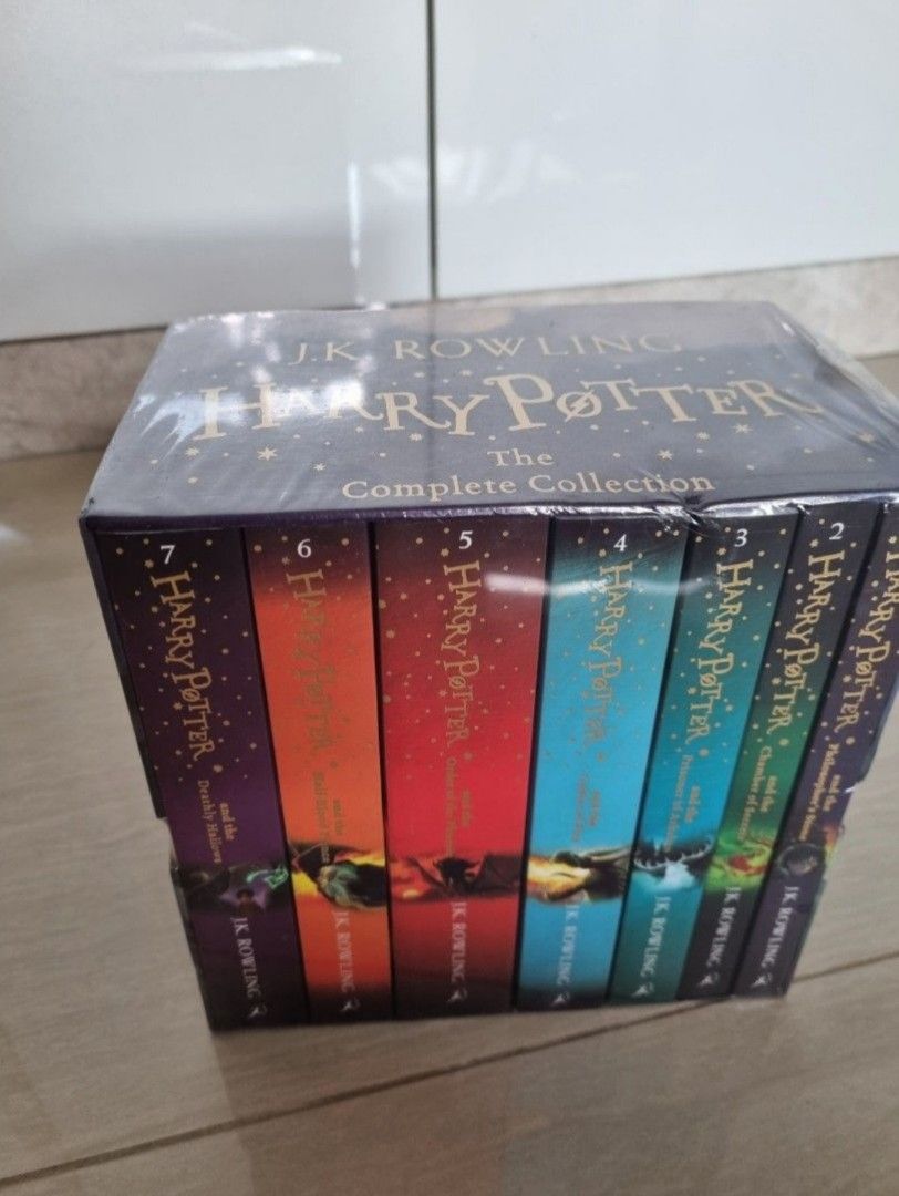 Harry Potter Unopen Complete Collection, Hobbies & Toys, Books ...