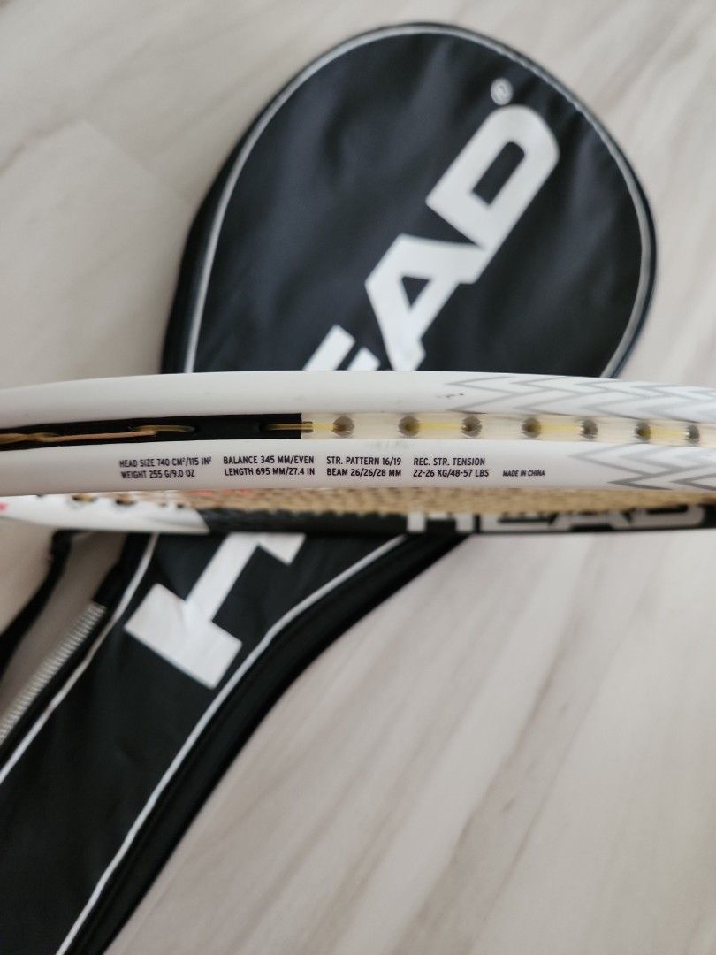 Tennis Racquet - Head Speed PWR 115, Sports Equipment, Sports & Games ...