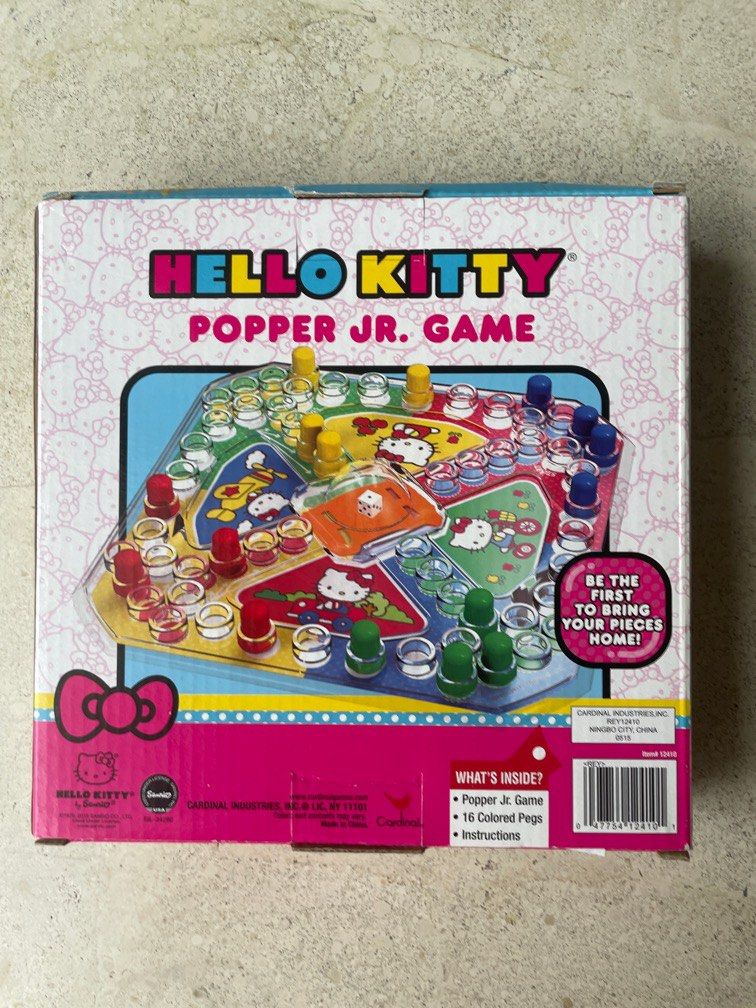 Hello Kitty Popper Jr Game, Hobbies & Toys, Toys & Games on Carousell