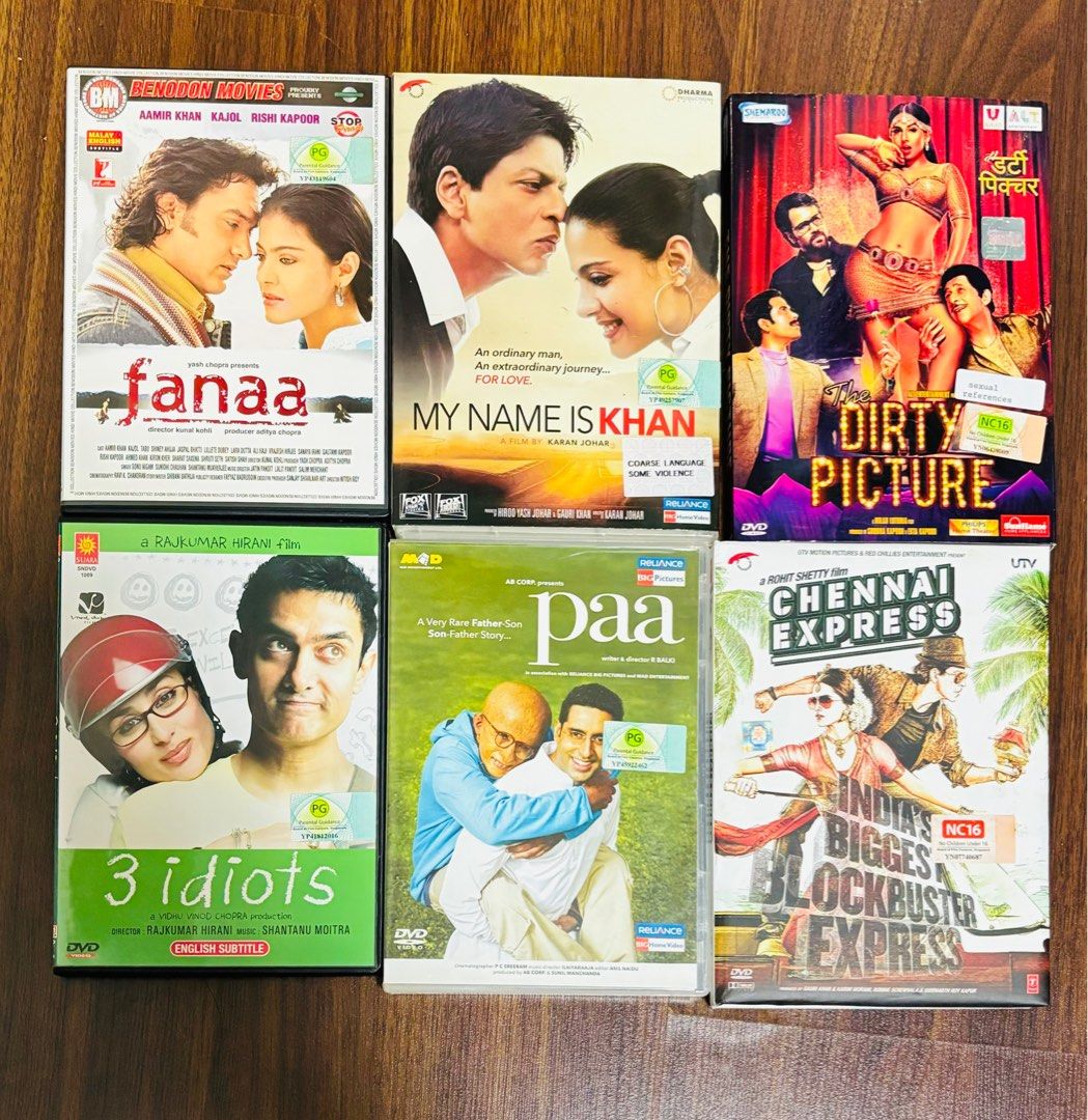 Hindi and Tamil CDs and DVDs, Hobbies & Toys, Music & Media, CDs & DVDs on Carousell