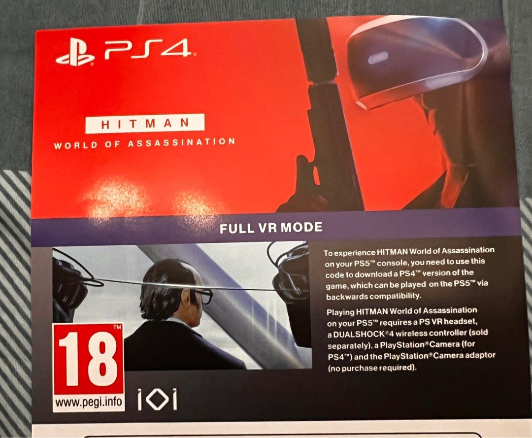 HITMAN World Of Assassination PS4 VR mode, Video Gaming, Video Games ...