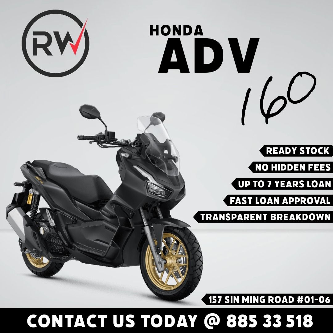 BRAND NEW HONDA ADV 160 ADV160, Motorcycles, Motorcycles for Sale ...