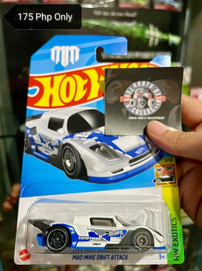 Hot Wheels Mad Mike Drift Attack, Hobbies & Toys, Toys & Games on Carousell