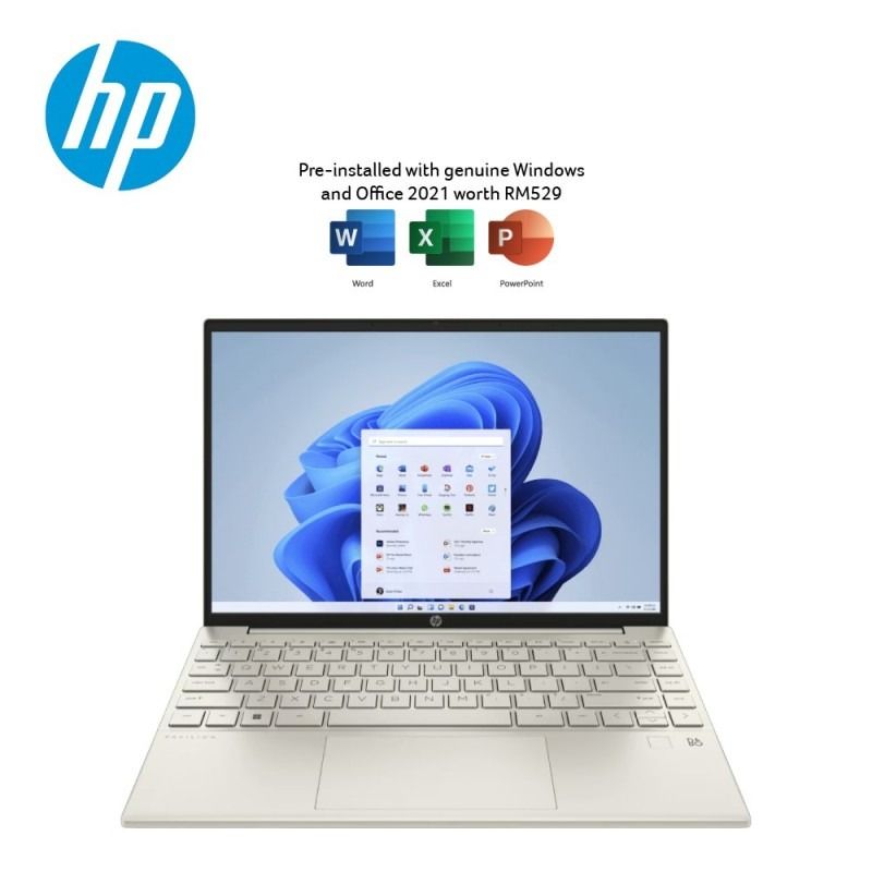 HP Pavilion Aero 13-Be2029/2030AU Laptop (Rose Gold/Warm Gold) [AMD Ryzen 5-7535U...8GB RAM ...
