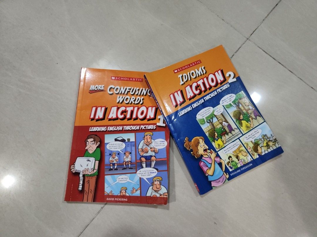 Idioms in Action English vocabulary book, Hobbies & Toys, Books ...