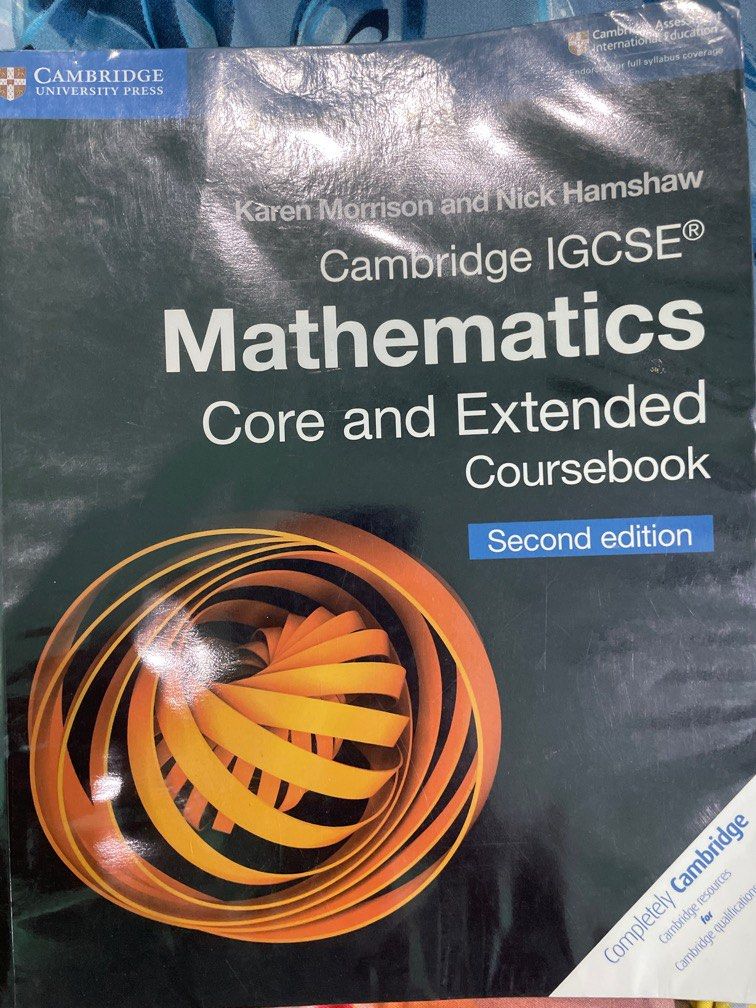 Igcse Mathematics Core And Extended Coursebook Second Edition Hobbies And Toys Books And Magazines