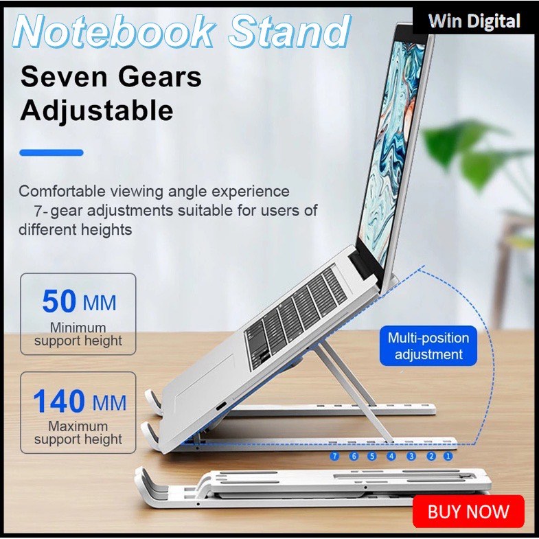 [In-Stock] Laptop Stand Lifting and Foldable Portable Desktop Stand ...