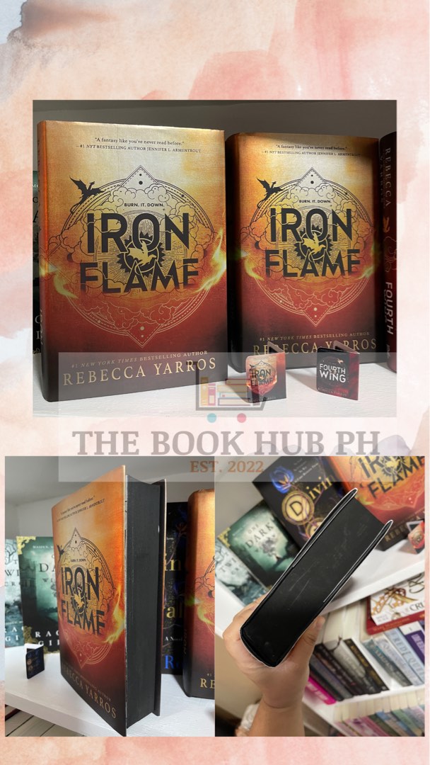 Iron Flame by Rebecca Yarros US Sprayed, Hobbies & Toys, Books ...