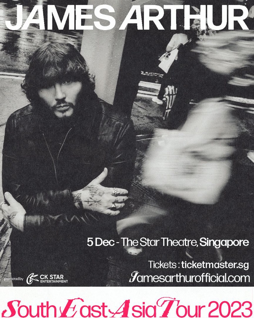 James Arthur Concert Tix , Tickets & Vouchers, Event Tickets on Carousell
