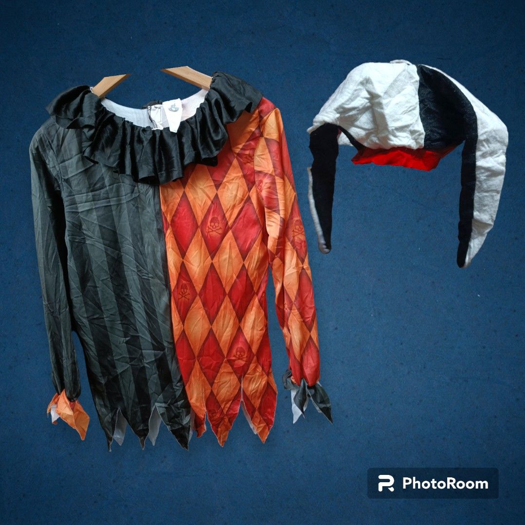 Jester Sets Carnival Costume, Babies & Kids, Babies & Kids Fashion on ...