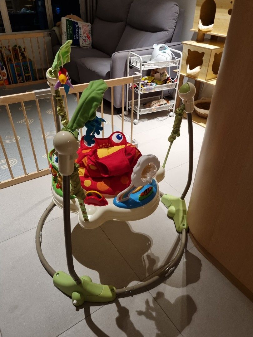 Jumperoo Rainforest, Babies & Kids, Infant Playtime on Carousell