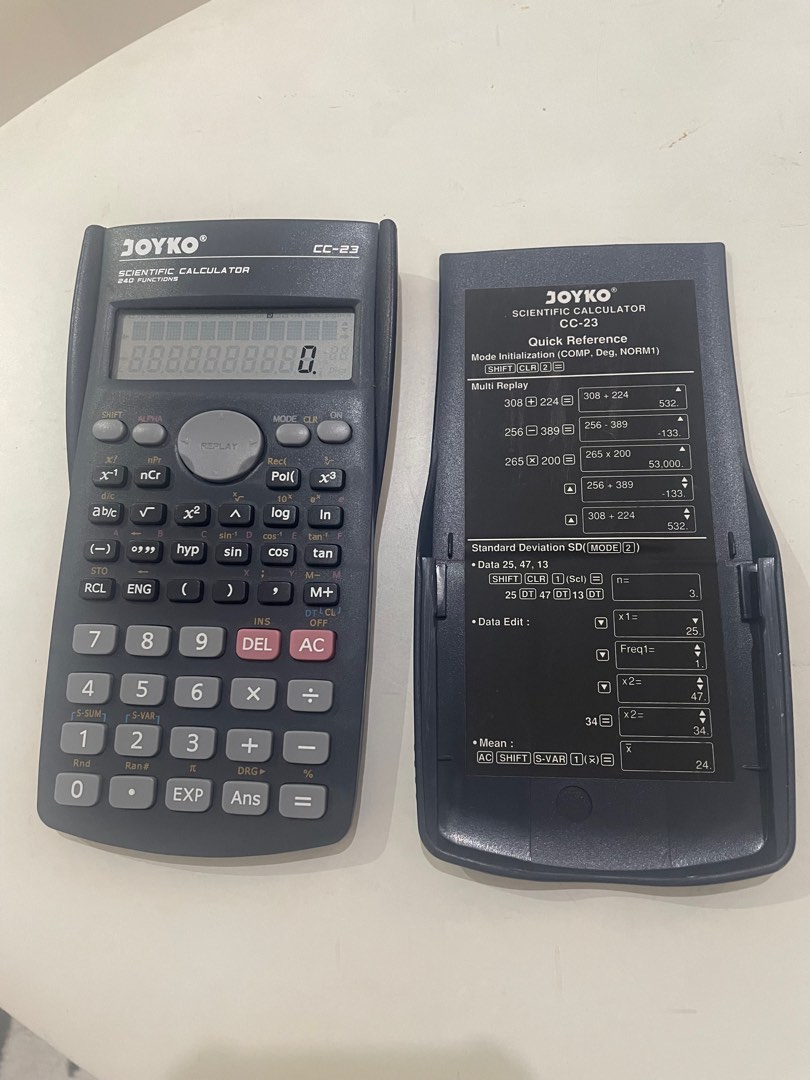 Kalkulator Joyco CC23 Nyala, Buku & Alat Tulis, Alat Tulis di Carousell