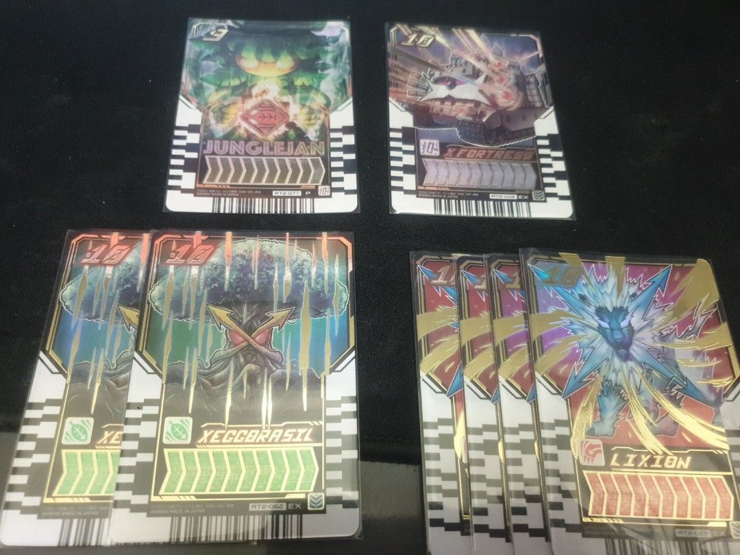 Kamen rider Gotchard cards (P / EX / UR), Hobbies & Toys, Toys & Games ...