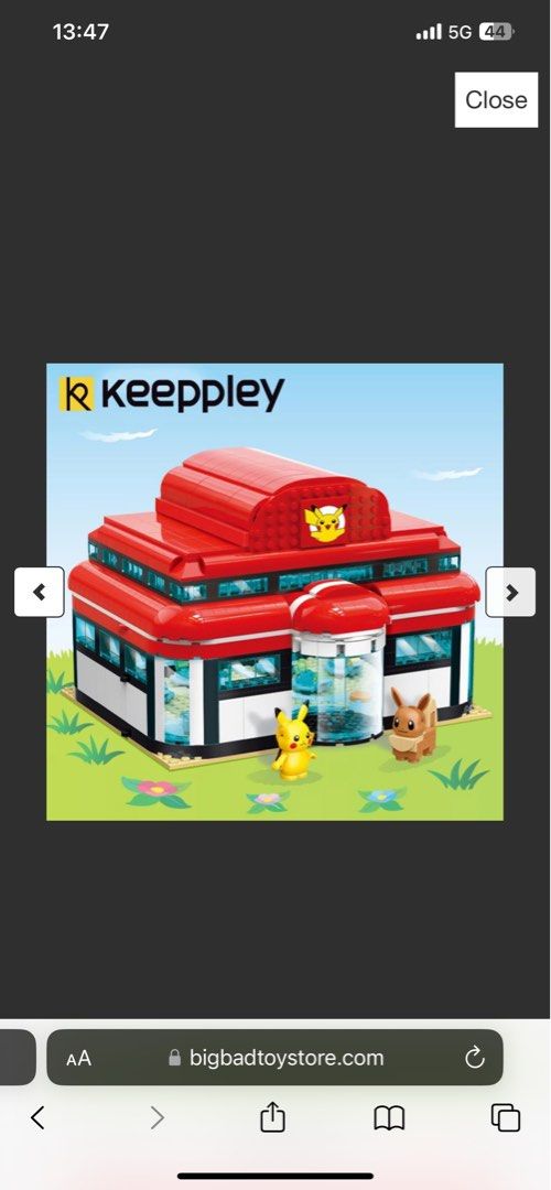 Keeppley - Pokemon Centre, Hobbies & Toys, Toys & Games on Carousell
