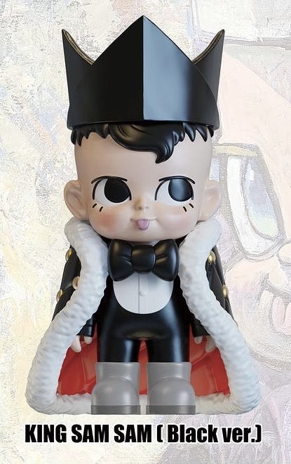 KING SAM SAM BLACK ver. Toysoul 2023 限定 MOLLY, 興趣及遊戲, 玩具 & 遊戲類 - Carousell