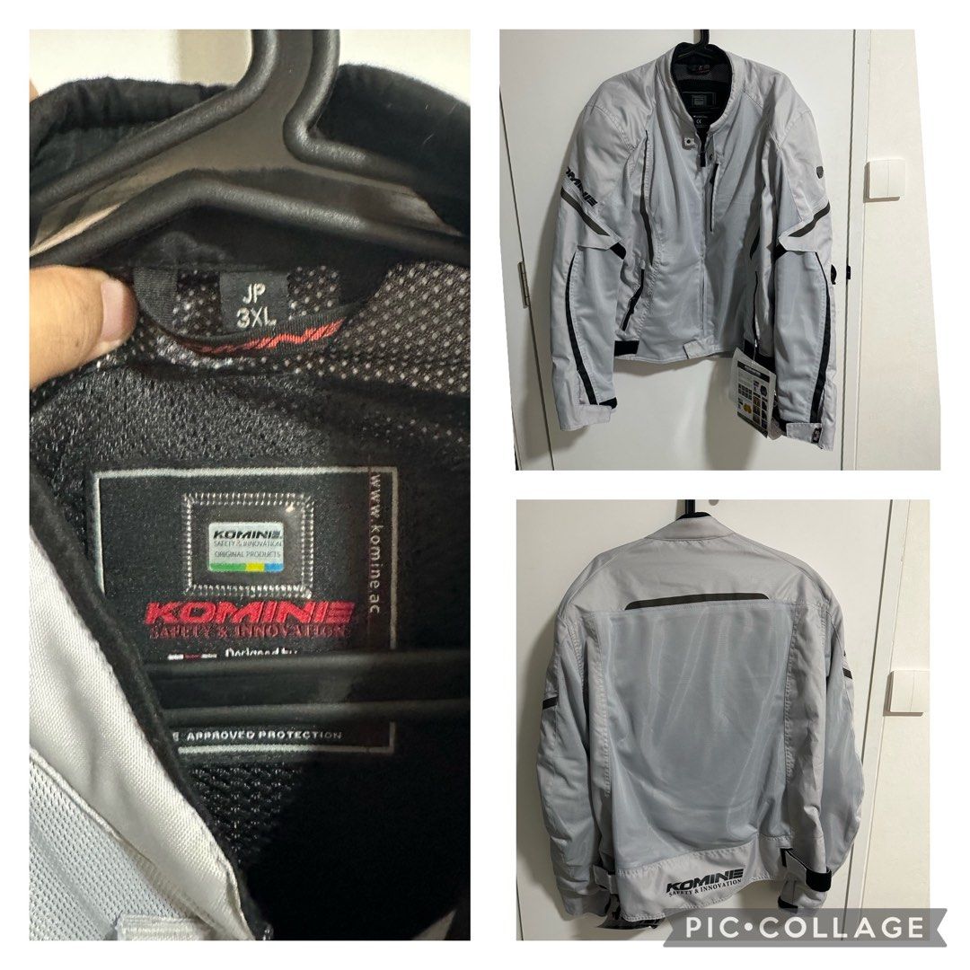 Komine Riding Jacket, Motorcycles, Motorcycle Apparel on Carousell